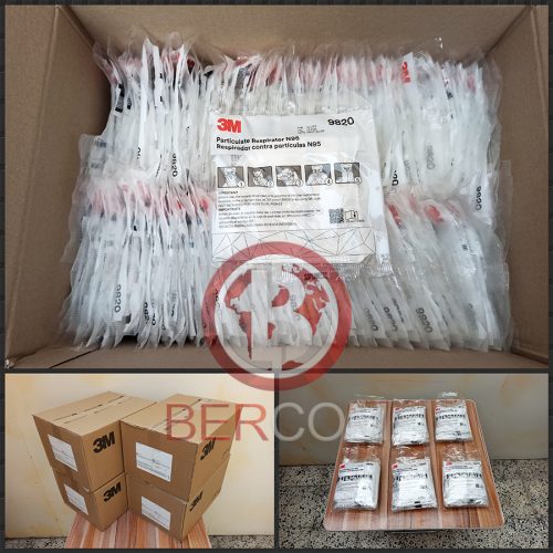 RESPIRADOR 3M 9820 (N95) - Bercom Group
