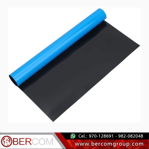 Rollo plástico doble cara AZULNEGRO - Bercom Group
