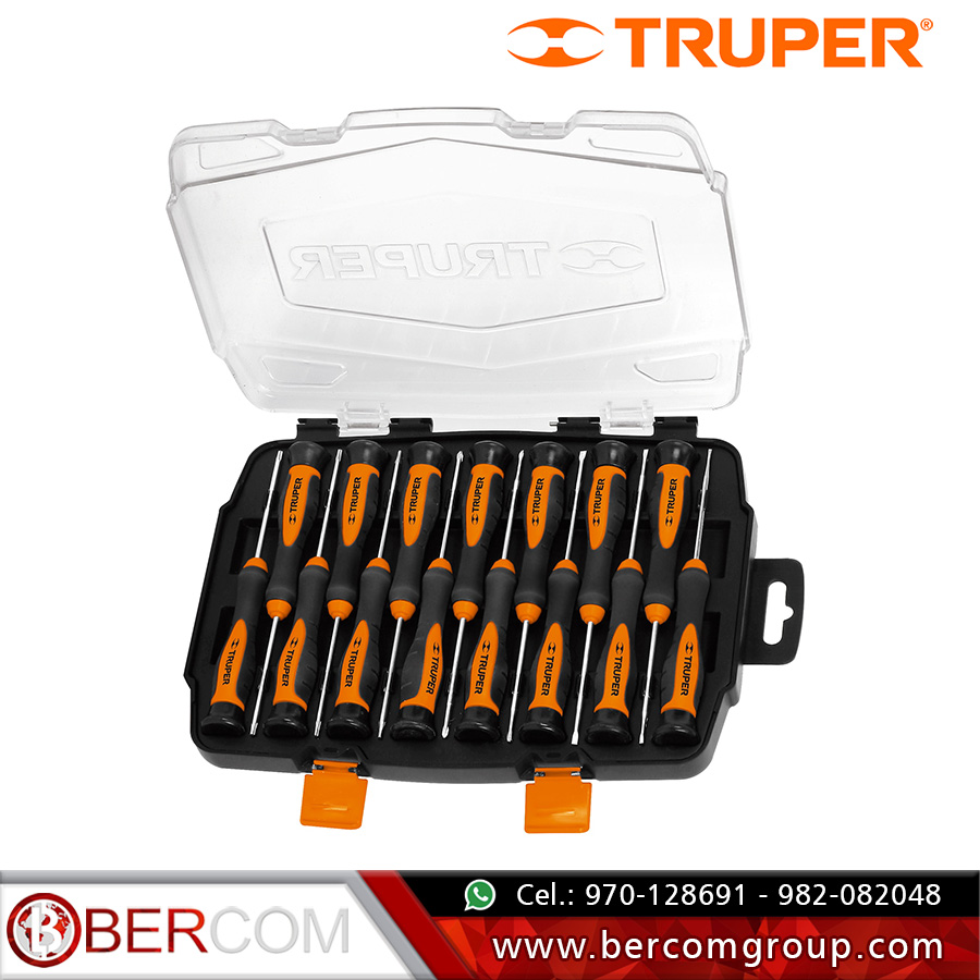 Juego de 15 desarmadores - Bercom Group