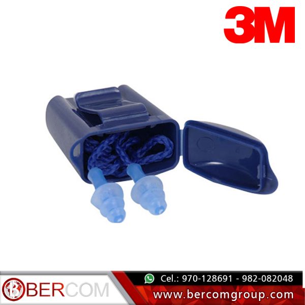 TAPÓN REUTILIZABLE 1290 y 1291 CON CORDÓN 25DB 3M - Bercom Group