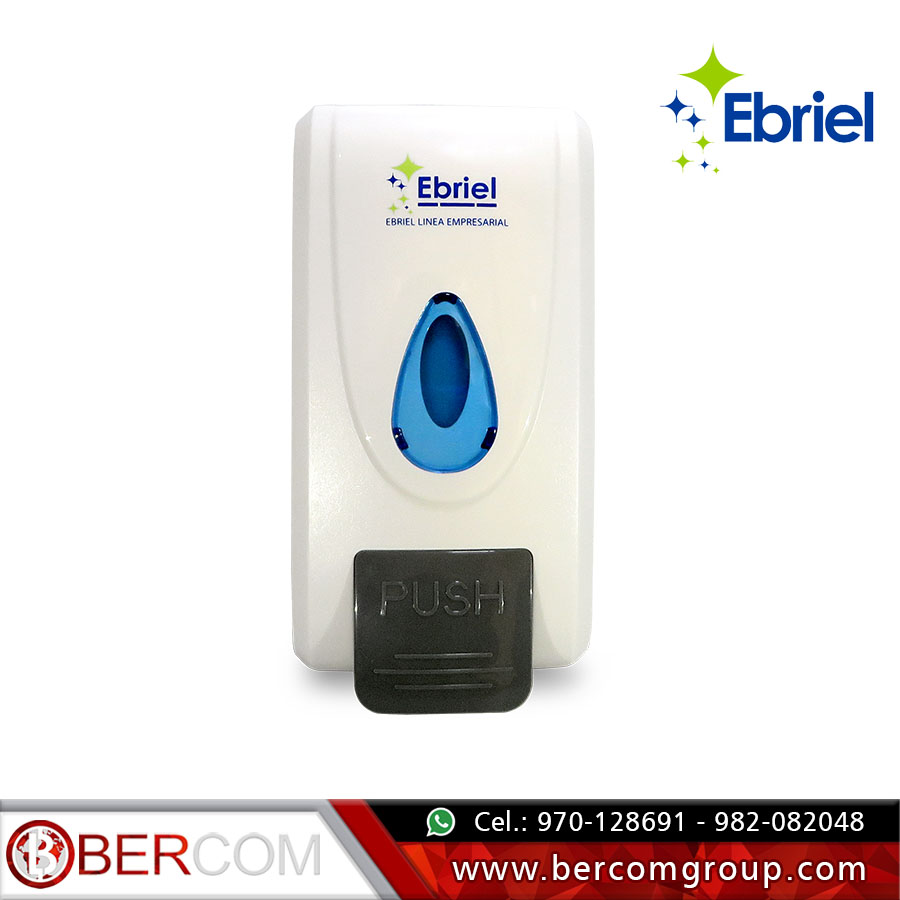DISPENSADORES DE JABÓN LIQUIDO DUAL EBRIEL - Bercom Group