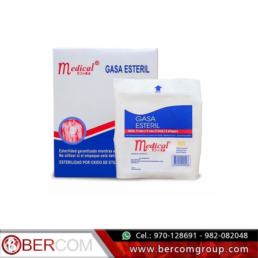 GASA MEDICIAL (GASA ASEPTICA) - Bercom Group