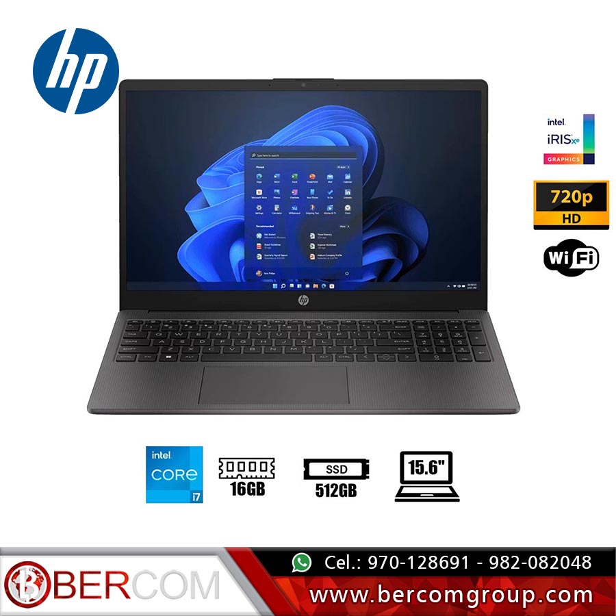 LAPTOP HP CORE I7 1355U, 250 G10, PANTALLA, 15.6 PULGADAS HD, RAM 16GB ...