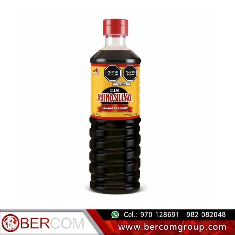 Sillao Aji-No-Sillao Botella 500 ml - Bercom Group