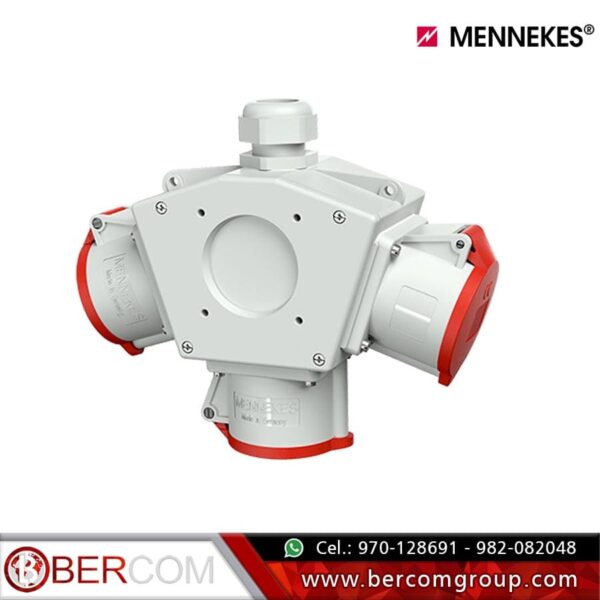 Toma Triple Aereo 32AMP 3P T Mennekes - Bercom Group