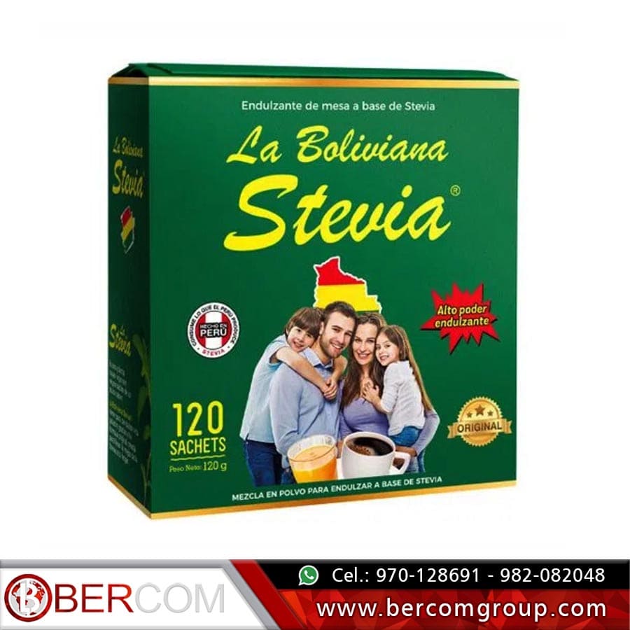 Stevia la boliviana 120 sachets - Bercom Group