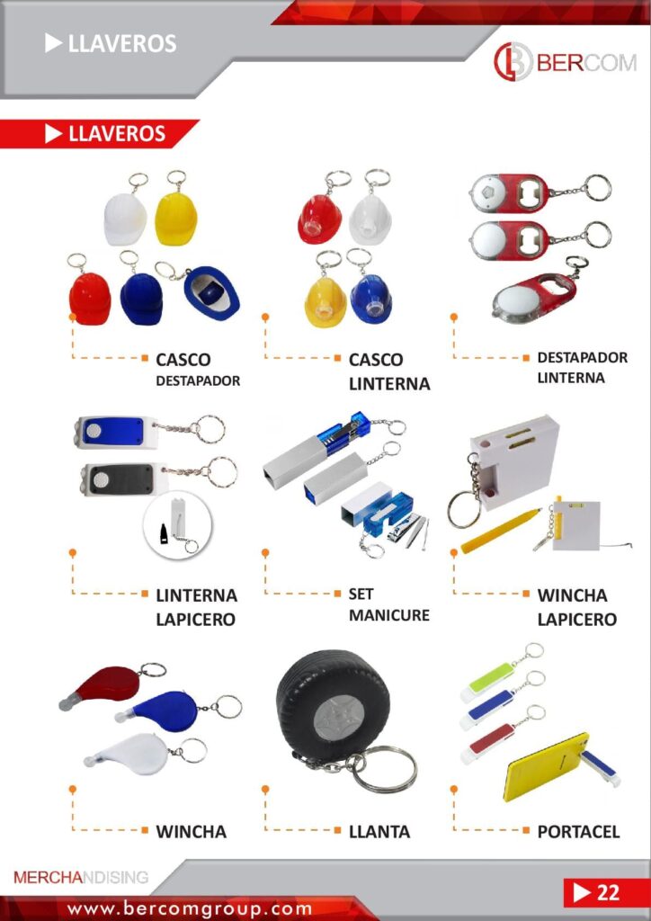 Llaveros Publicitarios 1 - Bercom Group