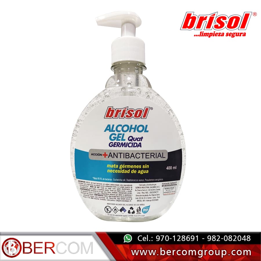 Alcohol Gel Brisol - Bercom Group