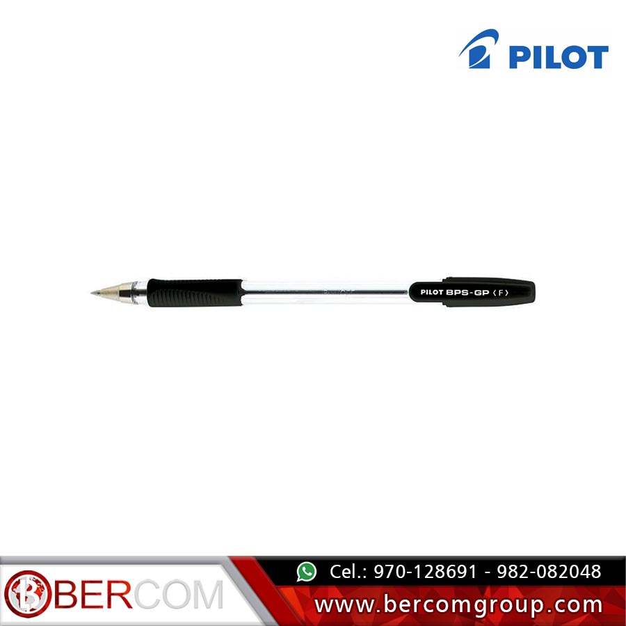 BOLÍGRAFO PILOT BPS-GP FLEX PUNTA FINA NEGRO - Bercom Group