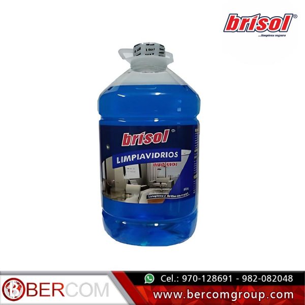 Limpia vidrios Gl x 4 Lt BRISOL - Bercom Group