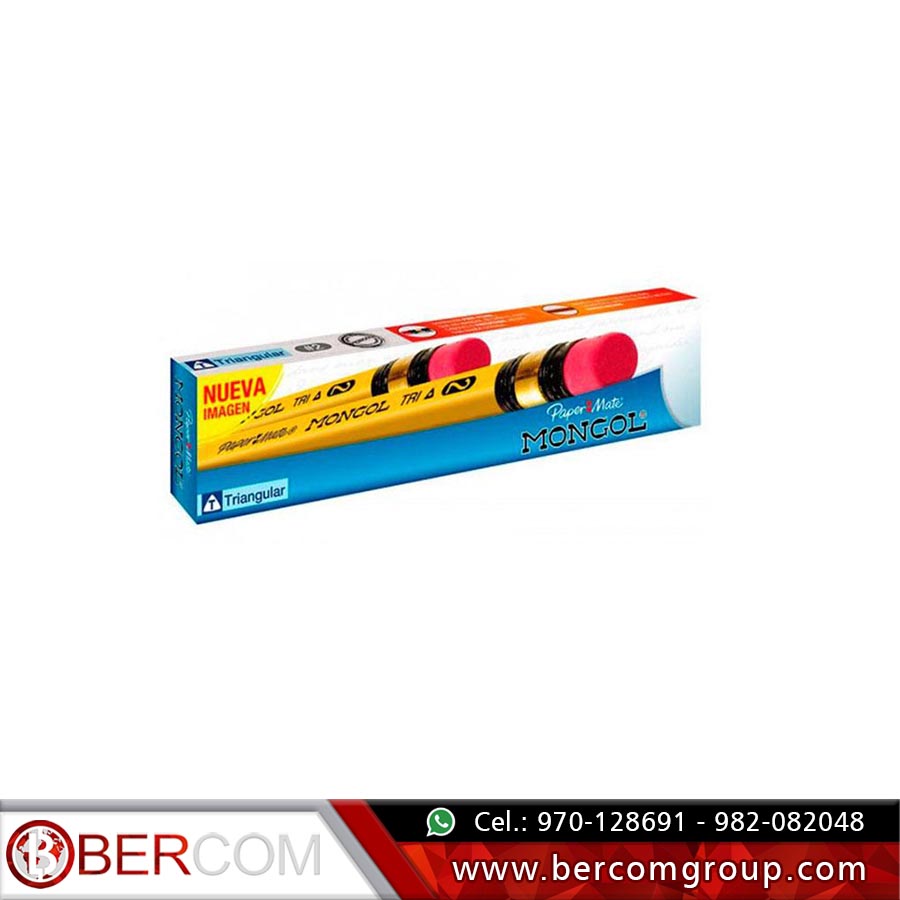 LÁPIZ MONGOL N° 2 TRIANGULAR - Bercom Group