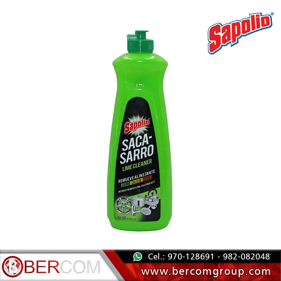 SACASARRO FCO X 500 ML SAPOLIO - Bercom Group